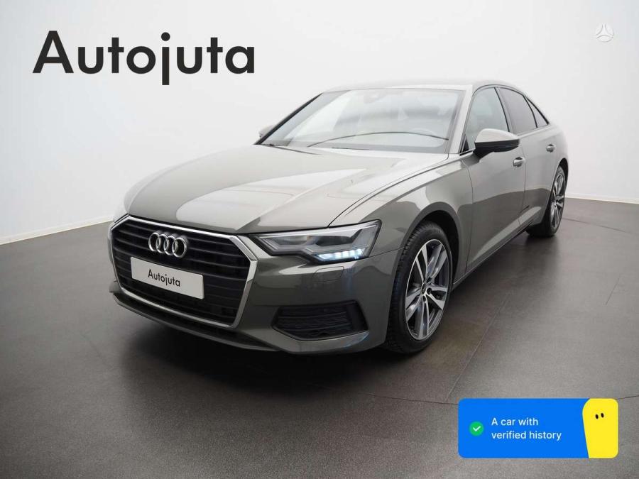 Pelēks Audi A6 2023 Viļņa, ar dzinēja tilpumu 1.98 L un nobraukumu 72 tūkst. km par 33500 €, foto 1 vietnē AUTOMOTO.COM.LV