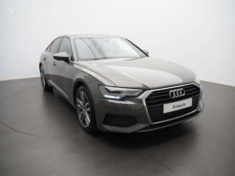 Pelēks Audi A6 2023 Viļņa, ar dzinēja tilpumu 1.98 L un nobraukumu 72 tūkst. km par 33500 €, foto 4 vietnē AUTOMOTO.COM.LV