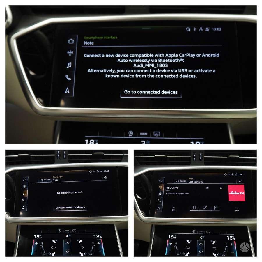 Pelēks Audi A6 2023 Viļņa, ar dzinēja tilpumu 1.98 L un nobraukumu 72 tūkst. km par 33500 €, foto 18 vietnē AUTOMOTO.COM.LV