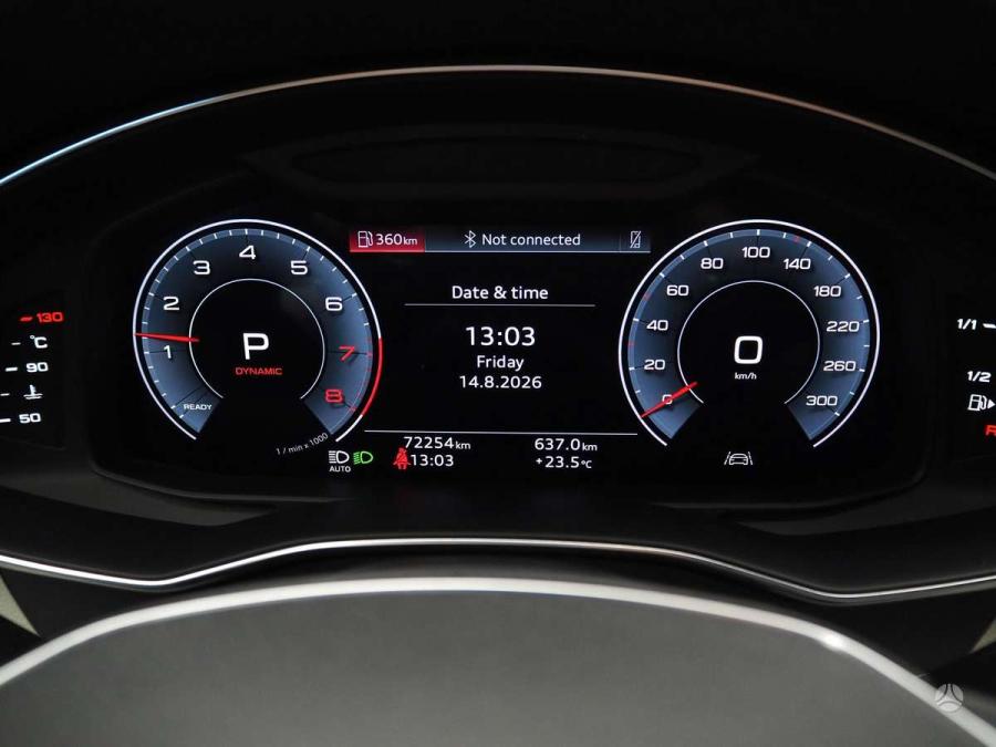 Pelēks Audi A6 2023 Viļņa, ar dzinēja tilpumu 1.98 L un nobraukumu 72 tūkst. km par 33500 €, foto 20 vietnē AUTOMOTO.COM.LV