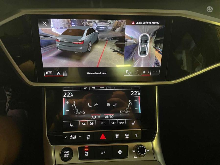 Серый Ауди А6 2023 в Клайпеда, объемом двигателя 2.97 л и пробегом 78 тыс. км за 41800 €, фото 15 на AUTOMOTO.COM.LV
