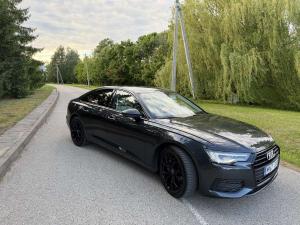Pelēks Audi A6 2023 Jonava, ar dzinēja tilpumu 2.00 L un nobraukumu 78 tūkst. km par 35999 €, foto 6 vietnē AUTOMOTO.COM.LV