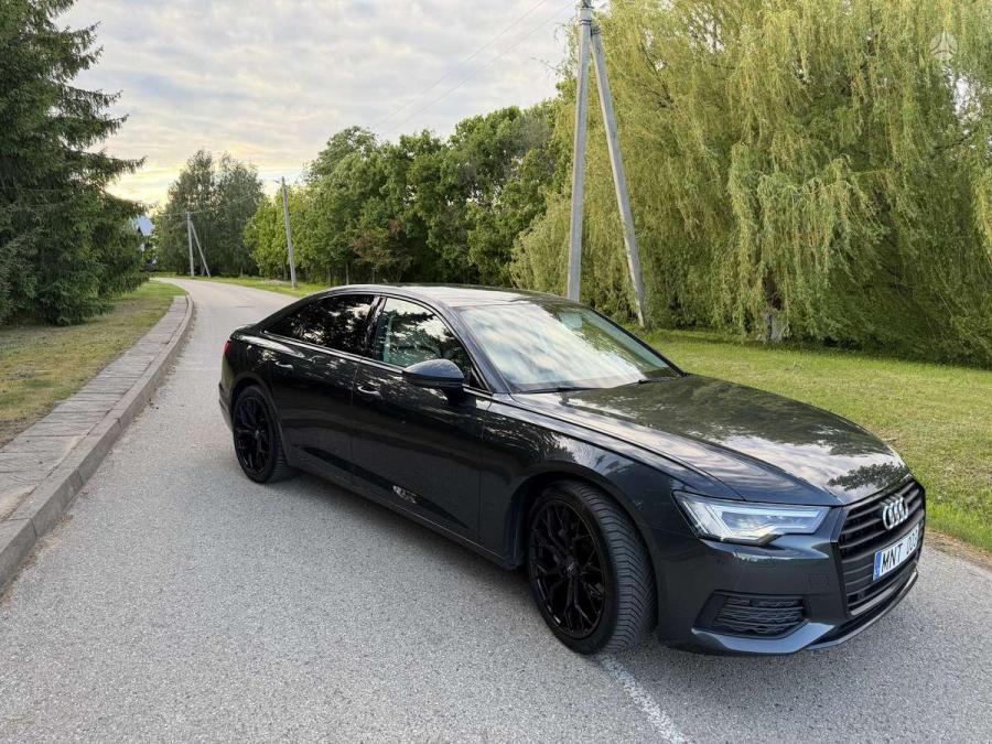 Pelēks Audi A6 2023 Jonava, ar dzinēja tilpumu 2.00 L un nobraukumu 78 tūkst. km par 35999 €, foto 6 vietnē AUTOMOTO.COM.LV
