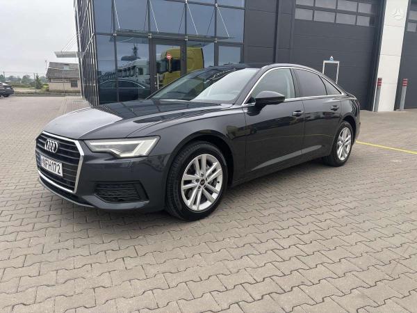 Pelēks Audi A6 2023 Kauņa, ar dzinēja tilpumu 1.97 L un nobraukumu 56 tūkst. km par 34800 €, foto 1 vietnē AUTOMOTO.COM.LV