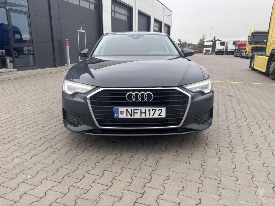 Pelēks Audi A6 2023 Kauņa, ar dzinēja tilpumu 1.97 L un nobraukumu 56 tūkst. km par 34800 €, foto 3 vietnē AUTOMOTO.COM.LV