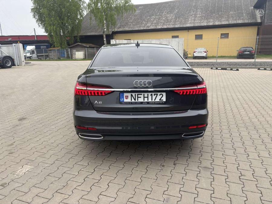 Pelēks Audi A6 2023 Kauņa, ar dzinēja tilpumu 1.97 L un nobraukumu 56 tūkst. km par 34800 €, foto 6 vietnē AUTOMOTO.COM.LV