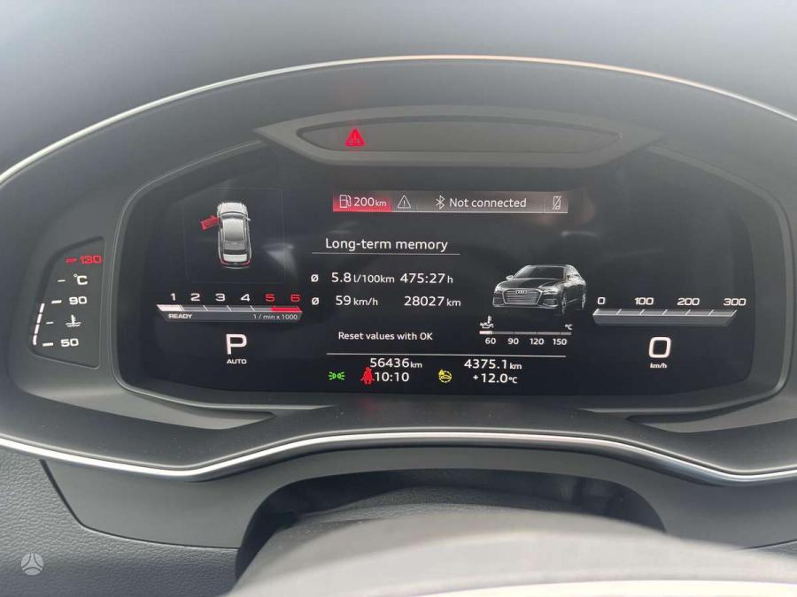 Pelēks Audi A6 2023 Kauņa, ar dzinēja tilpumu 1.97 L un nobraukumu 56 tūkst. km par 34800 €, foto 8 vietnē AUTOMOTO.COM.LV
