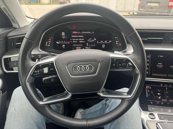 Pelēks Audi A6 2023 Kauņa, ar dzinēja tilpumu 1.97 L un nobraukumu 56 tūkst. km par 34800 €, foto 10 vietnē AUTOMOTO.COM.LV