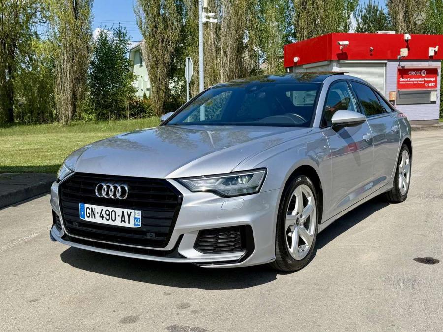 Grey Audi A6 2023 in Taurage, with an engine capacity of 1.97 L and mileage of 270 thousand km for 21700 €, photo 3 on AUTOMOTO.COM.LV