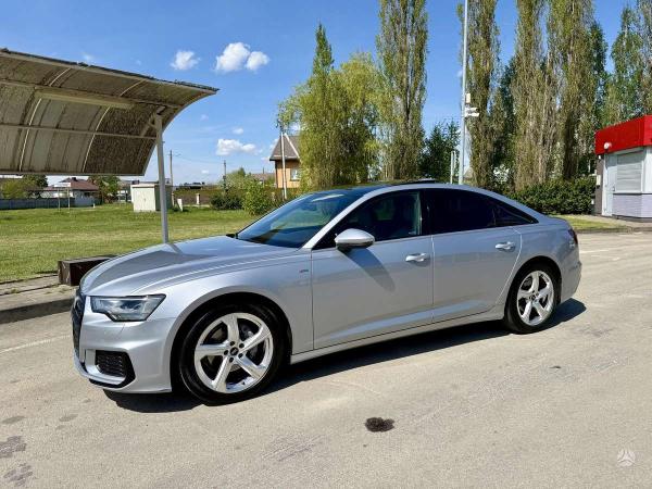 Grey Audi A6 2023 in Taurage, with an engine capacity of 1.97 L and mileage of 270 thousand km for 21700 €, photo 4 on AUTOMOTO.COM.LV