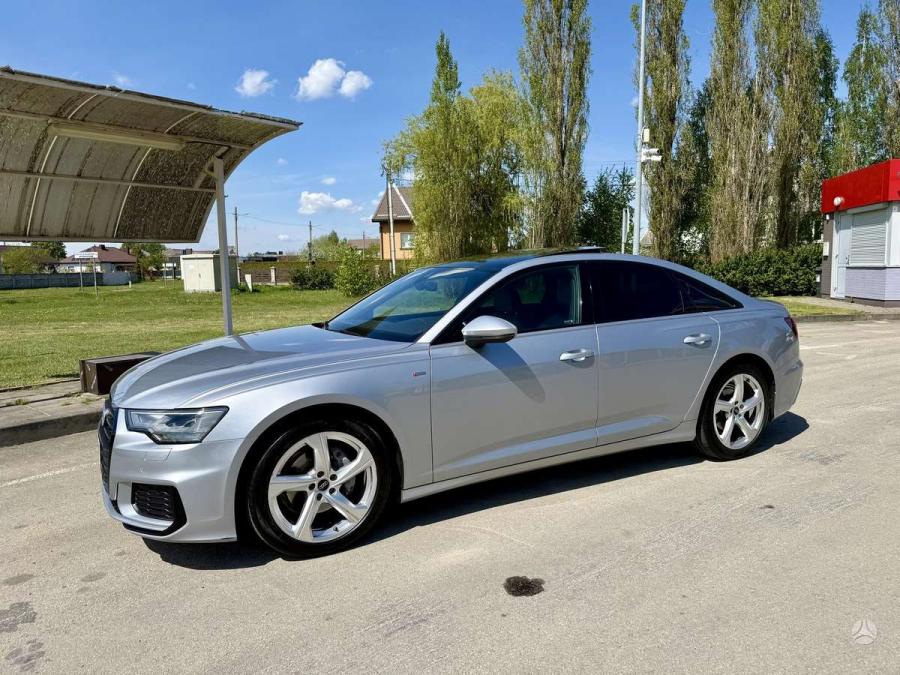 Grey Audi A6 2023 in Taurage, with an engine capacity of 1.97 L and mileage of 270 thousand km for 21700 €, photo 4 on AUTOMOTO.COM.LV
