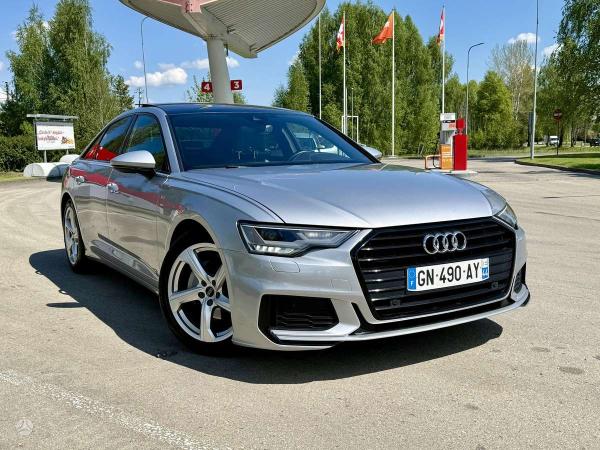 Grey Audi A6 2023 in Taurage, with an engine capacity of 1.97 L and mileage of 270 thousand km for 21700 €, photo 6 on AUTOMOTO.COM.LV