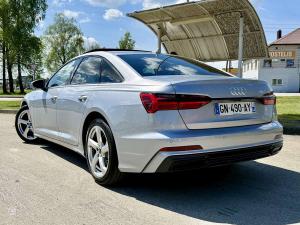 Grey Audi A6 2023 in Taurage, with an engine capacity of 1.97 L and mileage of 270 thousand km for 21700 €, photo 10 on AUTOMOTO.COM.LV