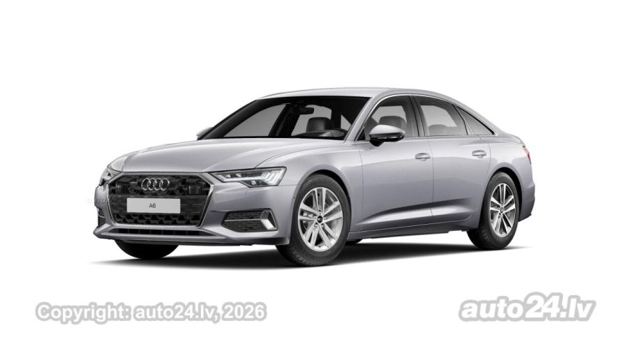 Pelēks Audi A6 2024 Tallina, ar dzinēja tilpumu 3.00 L un nobraukumu 49 tūkst. km par 49900 €, foto 1 vietnē AUTOMOTO.COM.LV