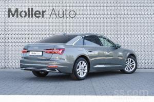 Grey Audi A6 2024 in Riga, with an engine capacity of 2.00 L and mileage of 34 thousand km for 45900 €, photo 5 on AUTOMOTO.COM.LV