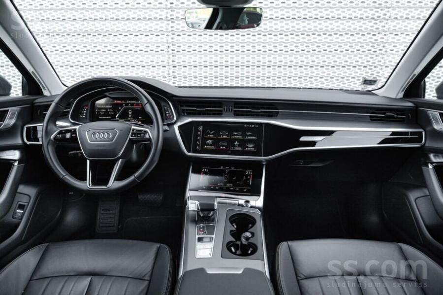 Grey Audi A6 2024 in Riga, with an engine capacity of 2.00 L and mileage of 34 thousand km for 45900 €, photo 7 on AUTOMOTO.COM.LV