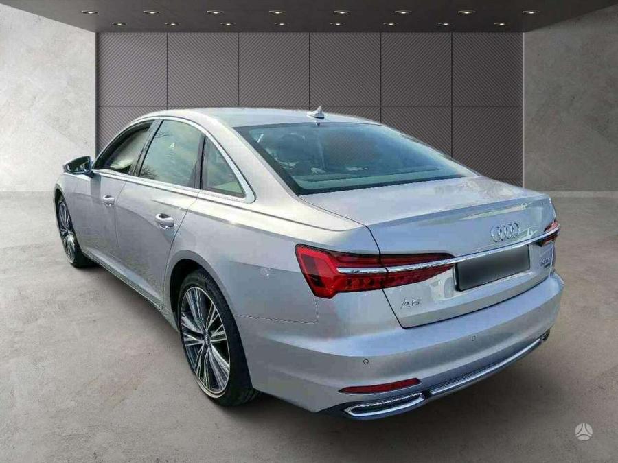 Grey Audi A6 2024 in Vilnius, with an engine capacity of 1.97 L and mileage of 37 thousand km for 38720 €, photo 6 on AUTOMOTO.COM.LV