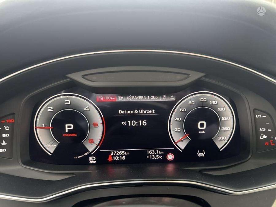 Grey Audi A6 2024 in Vilnius, with an engine capacity of 1.97 L and mileage of 37 thousand km for 38720 €, photo 11 on AUTOMOTO.COM.LV