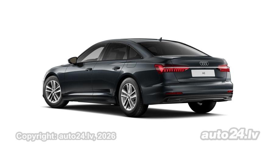 Grey Audi A6 2024 in Tallinn, with an engine capacity of 2.00 L and mileage of 25 thousand km for 49900 €, photo 3 on AUTOMOTO.COM.LV