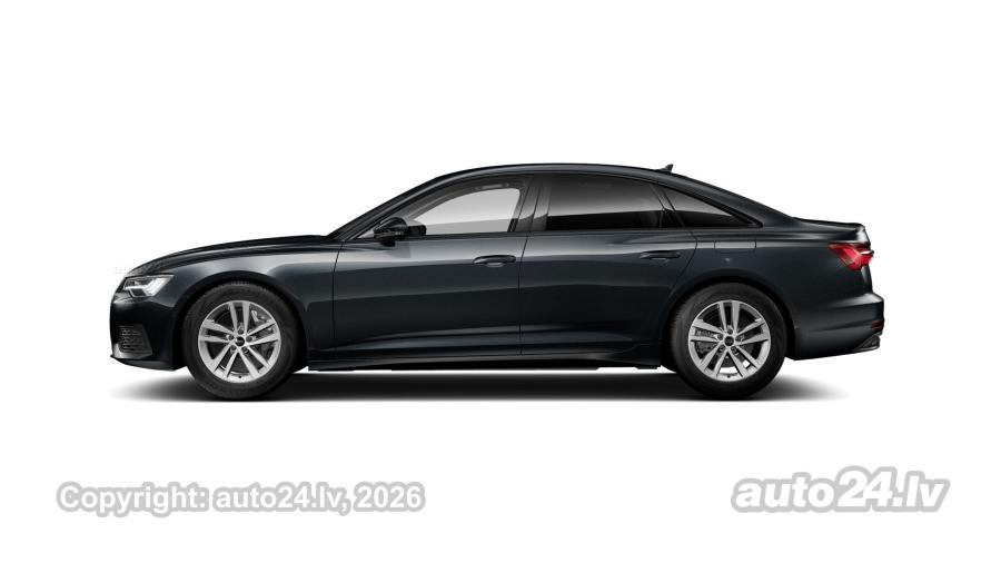 Grey Audi A6 2024 in Tallinn, with an engine capacity of 2.00 L and mileage of 25 thousand km for 49900 €, photo 4 on AUTOMOTO.COM.LV