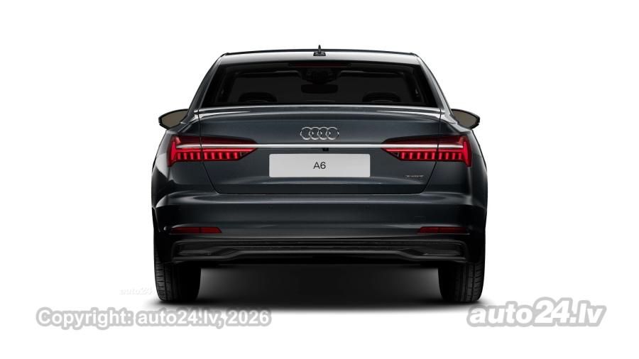 Grey Audi A6 2024 in Tallinn, with an engine capacity of 2.00 L and mileage of 25 thousand km for 49900 €, photo 6 on AUTOMOTO.COM.LV