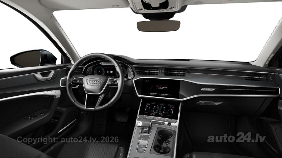 Grey Audi A6 2024 in Tallinn, with an engine capacity of 2.00 L and mileage of 25 thousand km for 49900 €, photo 9 on AUTOMOTO.COM.LV