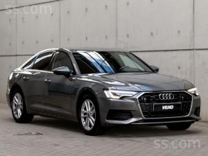 Grey Audi A6 2024 in Riga, with an engine capacity of 2.00 L and mileage of 67 thousand km for 37900 €, photo  on AUTOMOTO.COM.LV