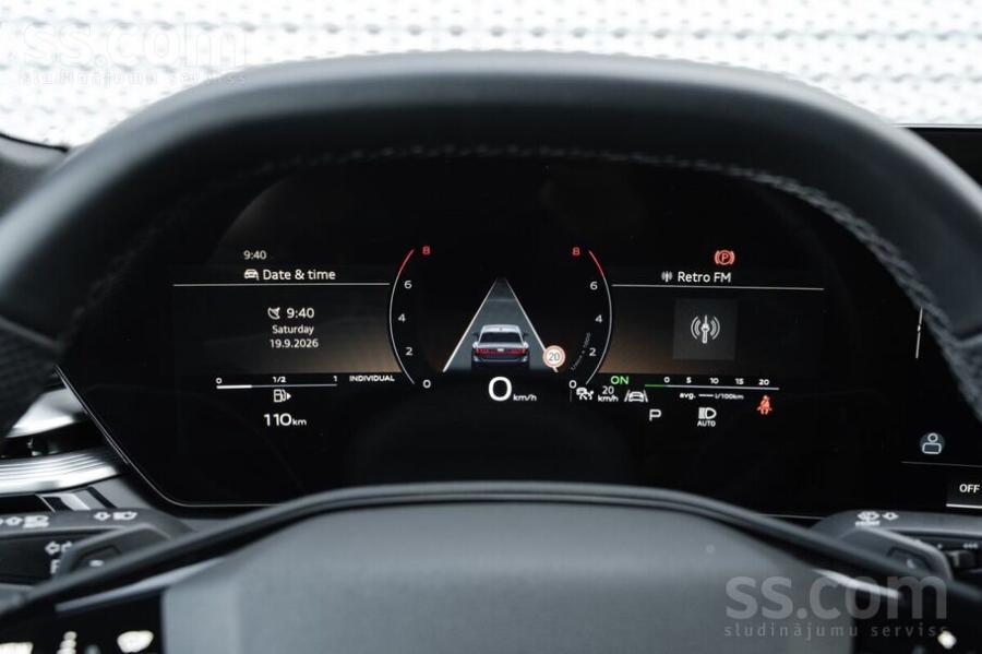 Grey Audi A6 2026 in Riga, with an engine capacity of 3.00 L and mileage of 28 thousand km for 59400 €, photo 18 on AUTOMOTO.COM.LV