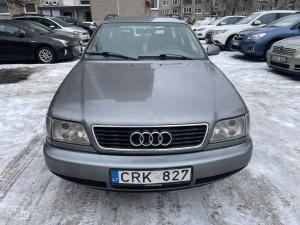 Grey Audi A6 1995 in Vilnius, with an engine capacity of 2.50 L and mileage of 362 thousand km for 1300 €, photo 2 on AUTOMOTO.COM.LV