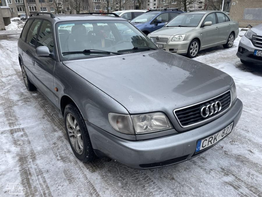 Grey Audi A6 1995 in Vilnius, with an engine capacity of 2.50 L and mileage of 362 thousand km for 1300 €, photo 3 on AUTOMOTO.COM.LV
