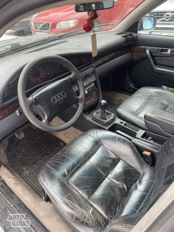 Grey Audi A6 1995 in Vilnius, with an engine capacity of 2.50 L and mileage of 362 thousand km for 1300 €, photo 9 on AUTOMOTO.COM.LV