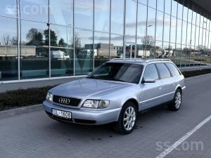 Pelēks Audi A6 1995 Rēzekne, ar dzinēja tilpumu 2.50 L un nobraukumu 280 tūkst. km par 4000 €, foto  vietnē AUTOMOTO.COM.LV
