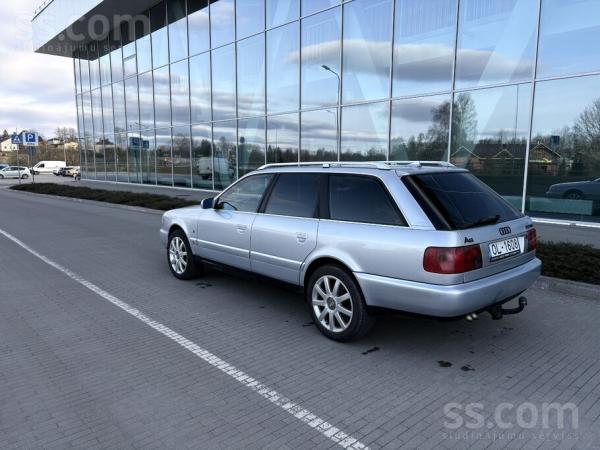 Grey Audi A6 1995 in Rezekne, with an engine capacity of 2.50 L and mileage of 280 thousand km for 4000 €, photo 3 on AUTOMOTO.COM.LV