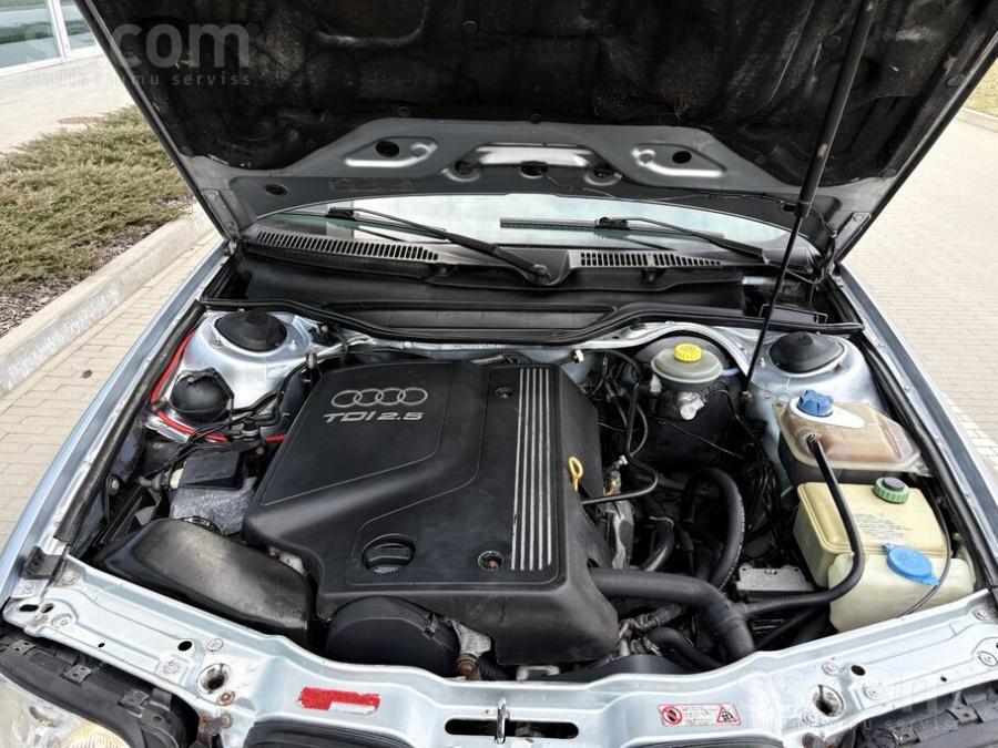 Grey Audi A6 1995 in Rezekne, with an engine capacity of 2.50 L and mileage of 280 thousand km for 4000 €, photo 17 on AUTOMOTO.COM.LV