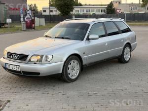 Pelēks Audi A6 1995 Rēzekne, ar dzinēja tilpumu 2.50 L un nobraukumu 443 tūkst. km par 1680 €, foto  vietnē AUTOMOTO.COM.LV