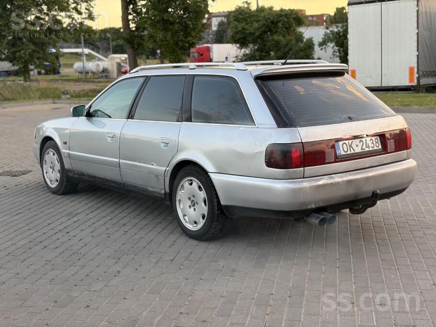 Pelēks Audi A6 1995 Rēzekne, ar dzinēja tilpumu 2.50 L un nobraukumu 443 tūkst. km par 1680 €, foto 5 vietnē AUTOMOTO.COM.LV
