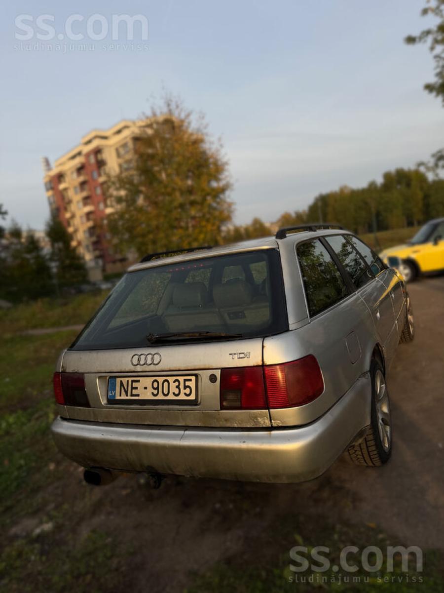 Pelēks Audi A6 1995 Rīga, ar dzinēja tilpumu 2.50 L un nobraukumu 469 tūkst. km par 900 €, foto 4 vietnē AUTOMOTO.COM.LV