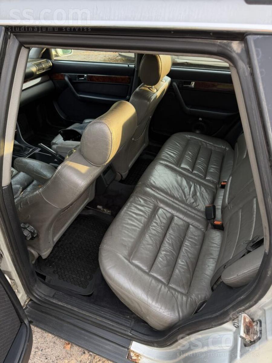 Pelēks Audi A6 1995 Rīga, ar dzinēja tilpumu 2.50 L un nobraukumu 469 tūkst. km par 900 €, foto 8 vietnē AUTOMOTO.COM.LV