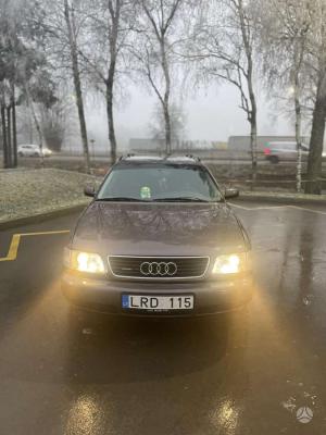Grey Audi A6 1996 in Vilnius, with an engine capacity of 2.46 L and mileage of 573 thousand km for 2200 €, photo 2 on AUTOMOTO.COM.LV