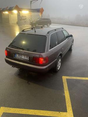 Grey Audi A6 1996 in Vilnius, with an engine capacity of 2.46 L and mileage of 573 thousand km for 2200 €, photo 4 on AUTOMOTO.COM.LV