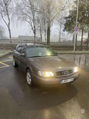 Grey Audi A6 1996 in Vilnius, with an engine capacity of 2.46 L and mileage of 573 thousand km for 2200 €, photo 6 on AUTOMOTO.COM.LV