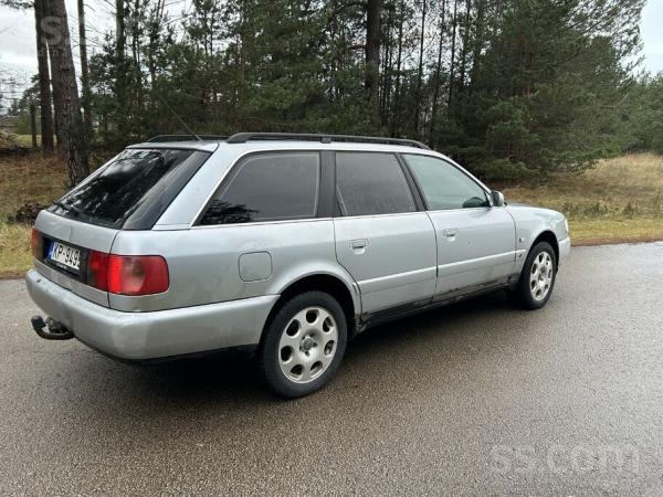 Grey Audi A6 1996 in Ventspils, with an engine capacity of 2.50 L and mileage of 450 thousand km for 1050 €, photo 5 on AUTOMOTO.COM.LV
