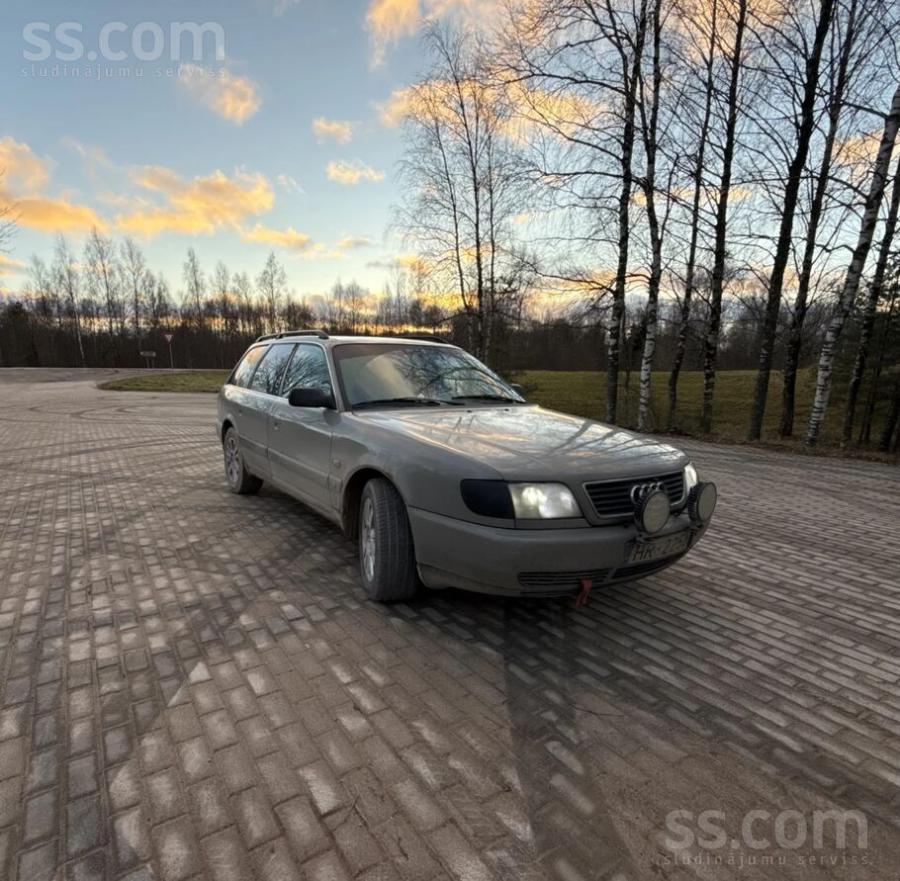 Grey Audi A6 1996 in Liepaja, with an engine capacity of 2.50 L and mileage of 590 thousand km for 2200 €, photo 2 on AUTOMOTO.COM.LV