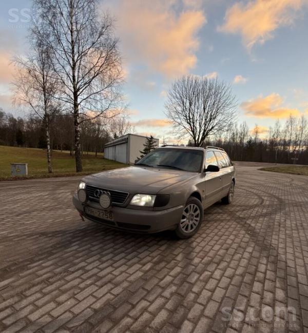 Grey Audi A6 1996 in Liepaja, with an engine capacity of 2.50 L and mileage of 590 thousand km for 2200 €, photo 3 on AUTOMOTO.COM.LV