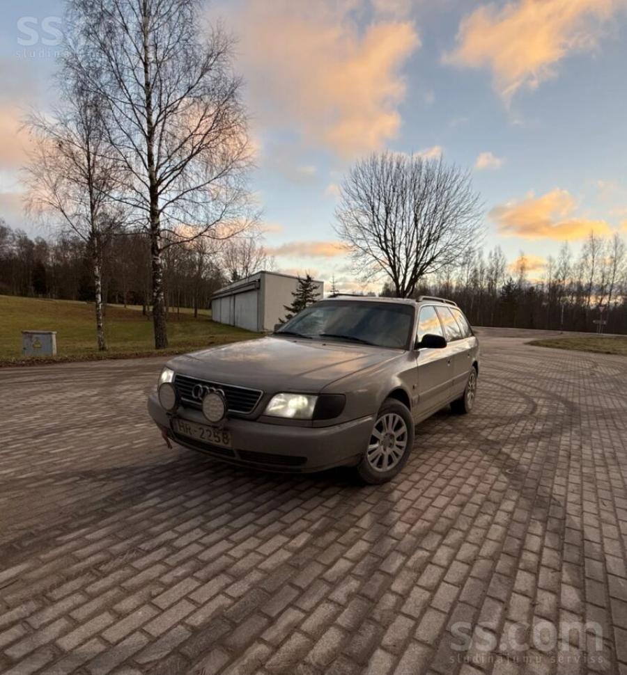Grey Audi A6 1996 in Liepaja, with an engine capacity of 2.50 L and mileage of 590 thousand km for 2200 €, photo 3 on AUTOMOTO.COM.LV