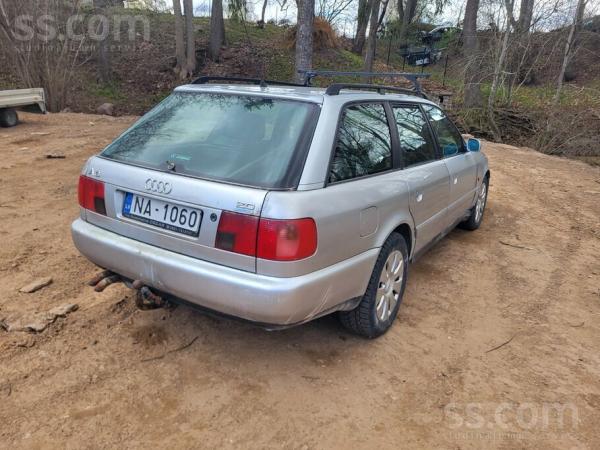 Grey Audi A6 1996 in Bauska, with an engine capacity of 2.50 L and mileage of 583 thousand km for 1700 €, photo 1 on AUTOMOTO.COM.LV