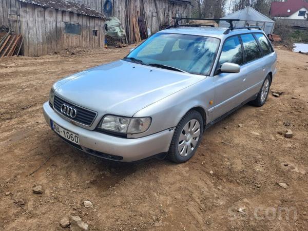 Grey Audi A6 1996 in Bauska, with an engine capacity of 2.50 L and mileage of 583 thousand km for 1700 €, photo 3 on AUTOMOTO.COM.LV