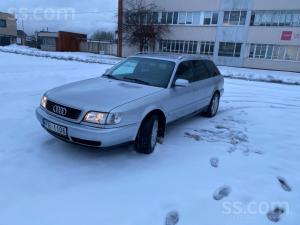 Grey Audi A6 1996 in Liepaja, with an engine capacity of 2.60 L and mileage of 292 thousand km for 2500 €, photo  on AUTOMOTO.COM.LV