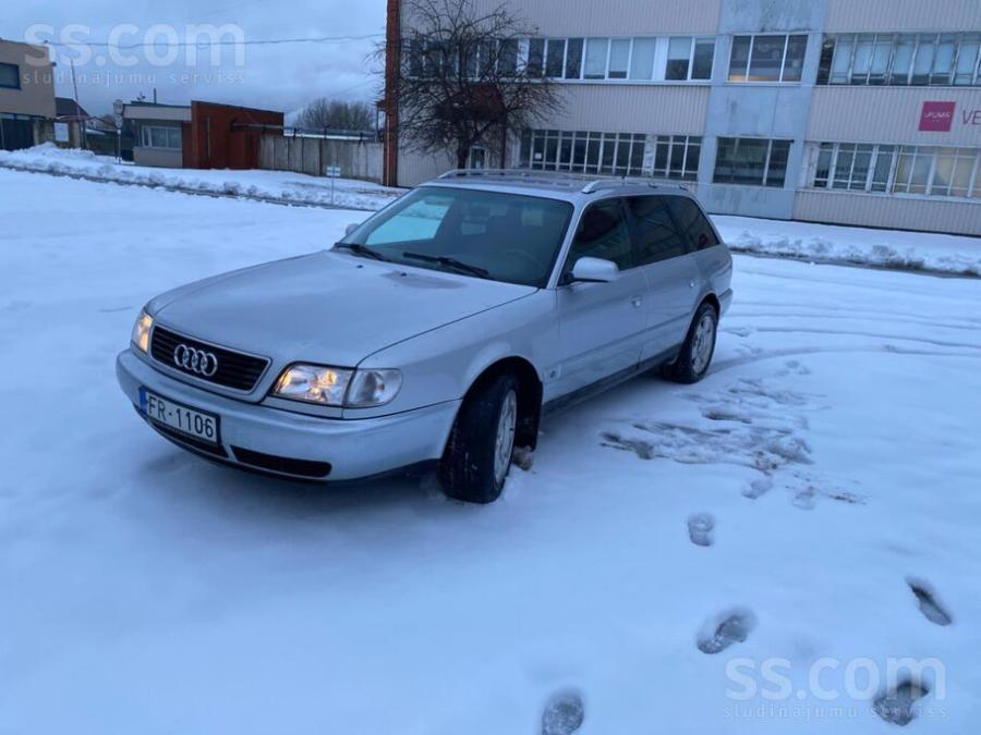 Pelēks Audi A6 1996 Liepāja, ar dzinēja tilpumu 2.60 L un nobraukumu 292 tūkst. km par 2500 €, foto 1 vietnē AUTOMOTO.COM.LV