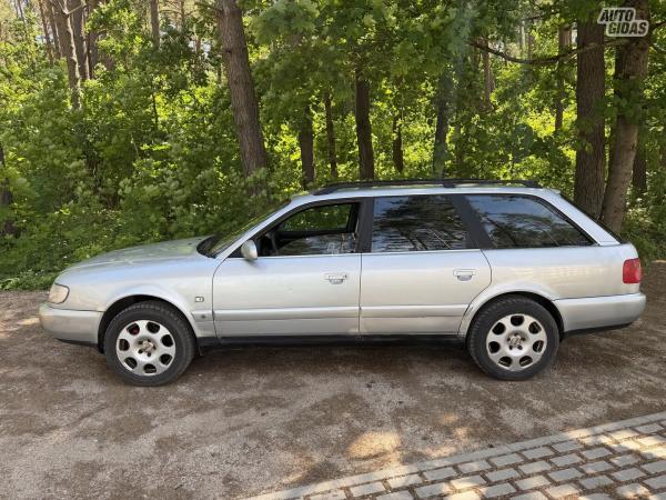 Grey Audi A6 1996 in Ukmerge, with an engine capacity of 2.50 L and mileage of 370 thousand km for 1500 €, photo 2 on AUTOMOTO.COM.LV
